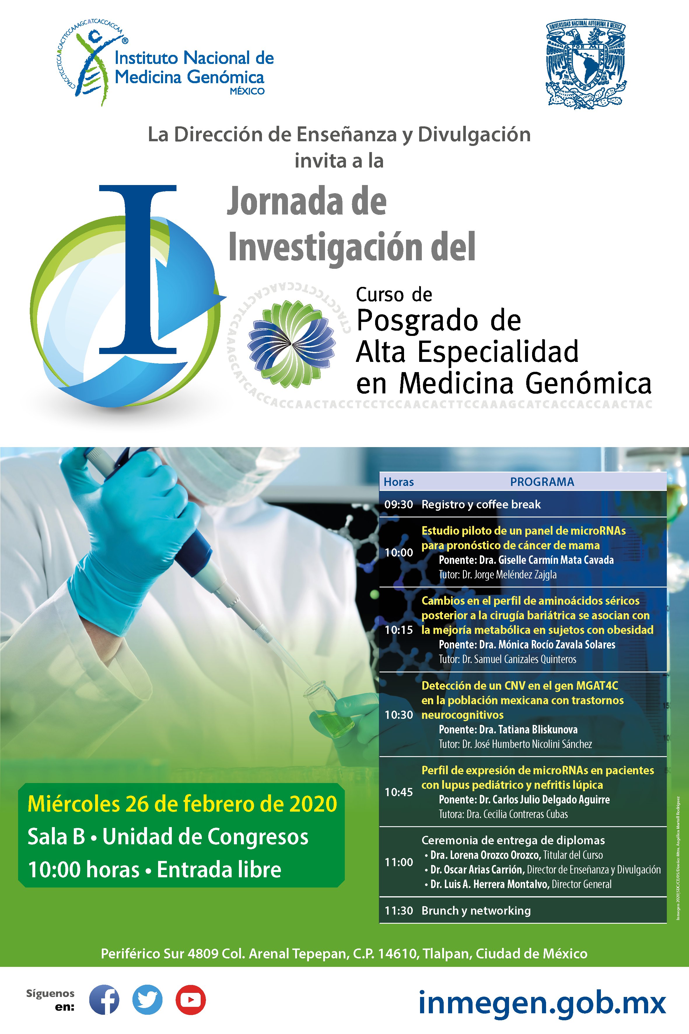 Instituto Nacional de Medicina Genómica