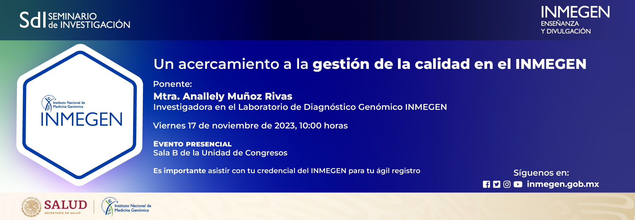 Instituto Nacional de Medicina Genómica